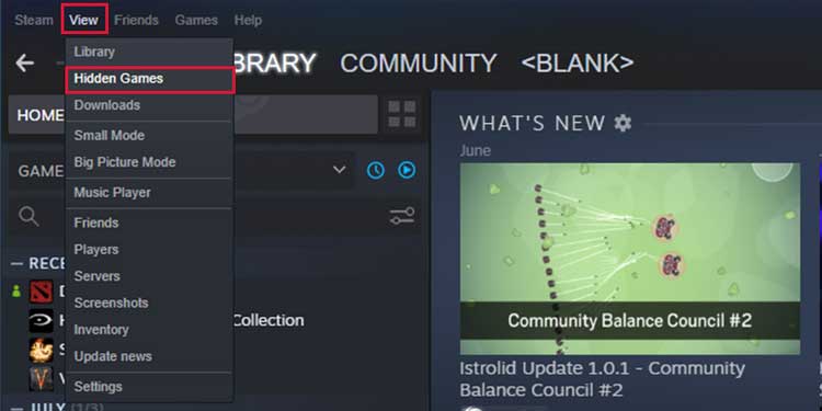 How To View Hidden Games On Steam Onlinetechtips