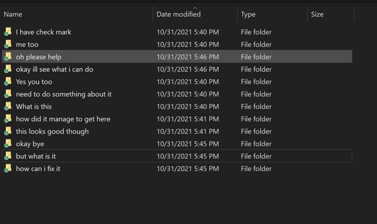 What Are The Green Check Mark On Desktop Icons?