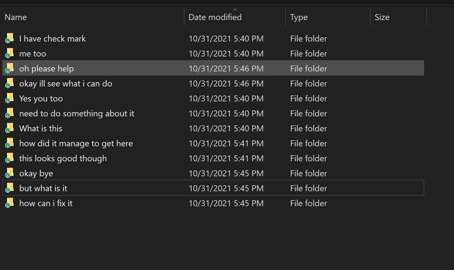 What Are The Green Check Mark On Desktop Icons?