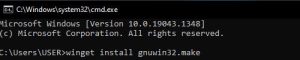 How To Install And Use "Make" In Windows