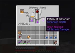 How To Make Strength Potions In Minecraft?