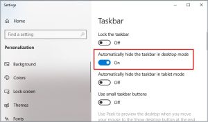 [Fix] Taskbar Won't Go Away In Fullscreen