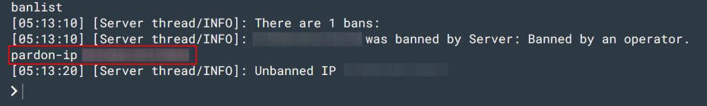 How To Unban Someone In Minecraft?
