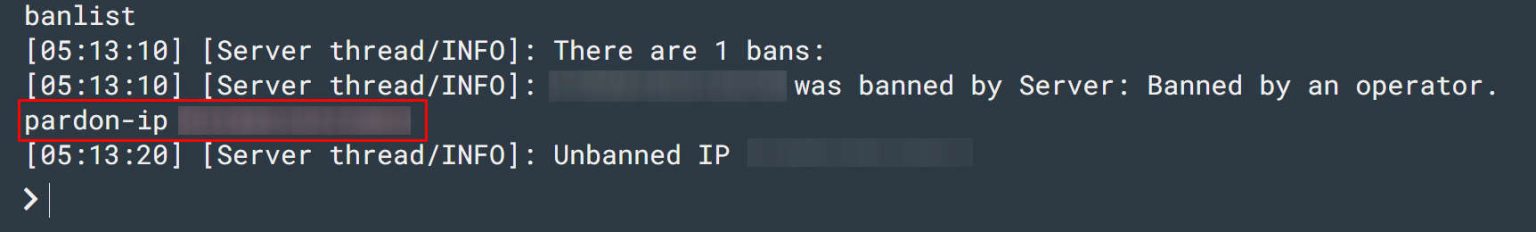 How To Unban Someone In Minecraft?