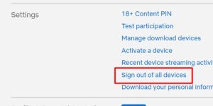 How To Sign Out Of All Devices On Netflix