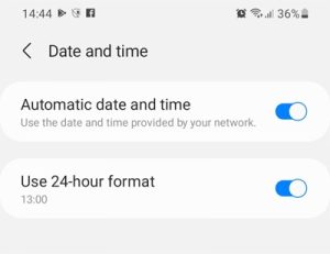 How To Set Date And Time Automatically