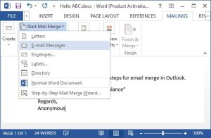 How To Mail Merge In Outlook - Step By Step Guide