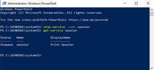 How To Stop A Windows Service From Command Line