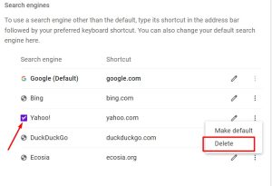 Why Does My Search Engine Keep Changing To Yahoo? How To Get Rid Of It