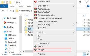 How To Change Username And User Profile Folder Name In Windows