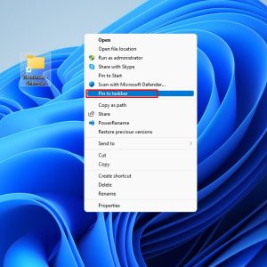 How To Pin To The Taskbar Or Desktop In Windows 11