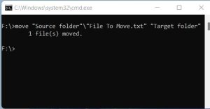 How To Move Files In Windows 11