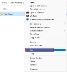 How To Move Files In Windows 11