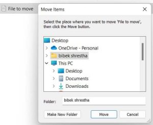 How To Move Files In Windows 11