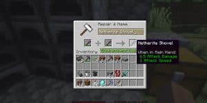 How To Repair Netherite Tools