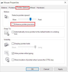 How To Fix When Mouse Sensitivity Is Changing Randomly