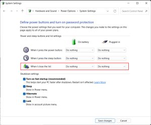 How To Keep Laptop On When Its Lid Is Closed On Windows 11