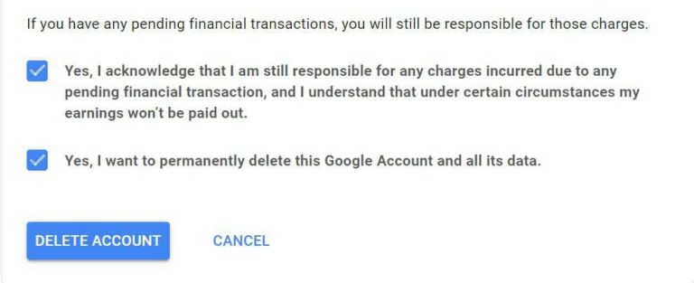 How To Delete Gmail Account Permanently