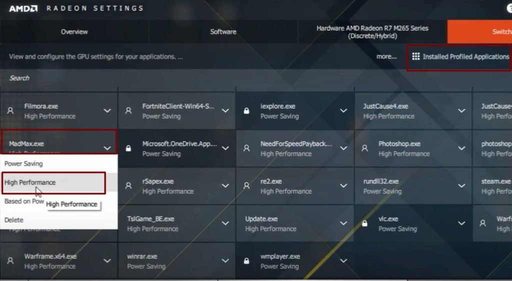 How To Set Games To Use Dedicated Graphics Card Instead Of Integrated