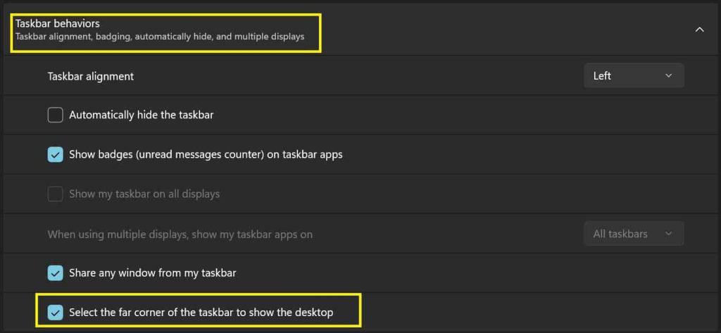 How To Show Desktop On Windows 11?