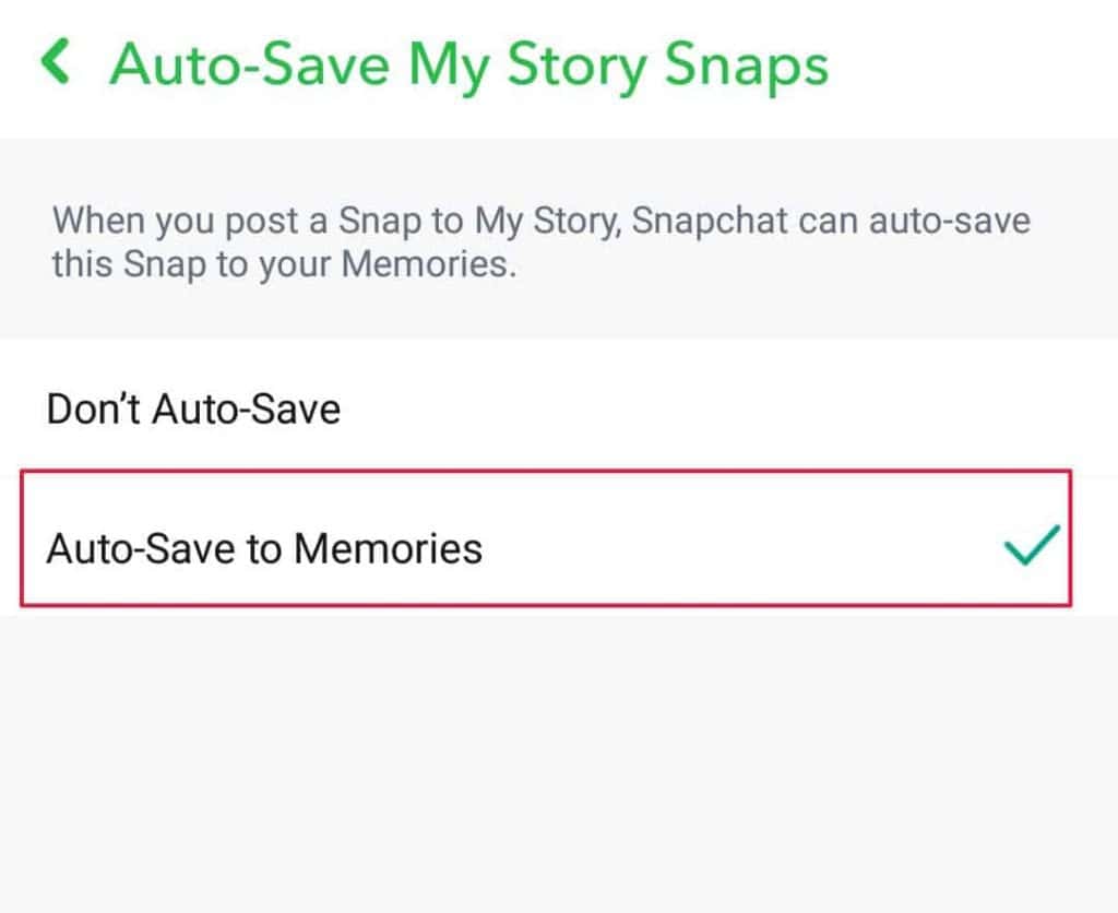 How To Backup Snapchat Memories