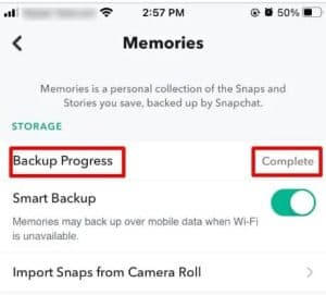 How To Backup Snapchat Memories