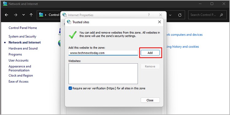 How To Add Trusted Sites In Google Chrome How To Add Trusted Sites In Google Chrome