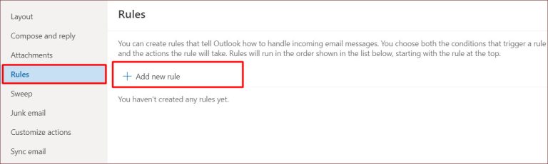 Outlook Rules Not Working? Try These 11 Fixes