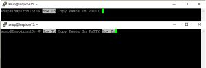 How To Copy And Paste In PuTTY Terminal