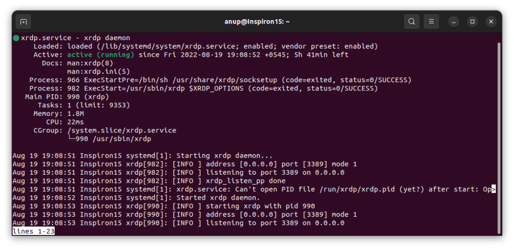 How To Setup Remote Desktop From Windows To Linux