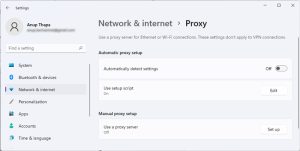 How To Connect To A Proxy Server