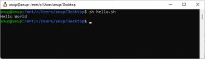 How To Run Sh. Or Shell Script In Windows