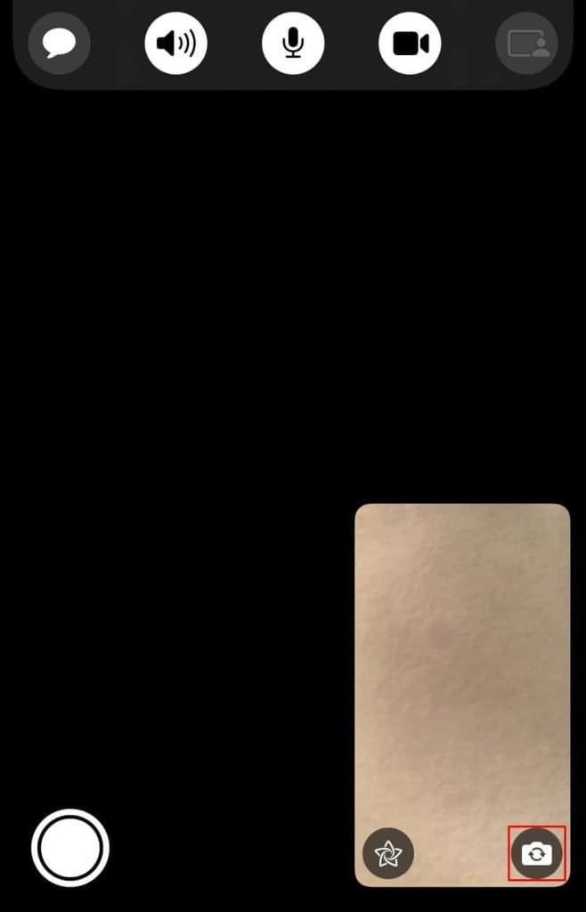 How To Invert Camera On FaceTime