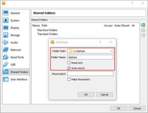 How To Create Shared Folder On Virtualbox