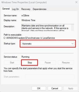 How To Fix Time Synchronization Failed In Windows 11
