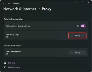 How To Change Proxy Settings In Windows