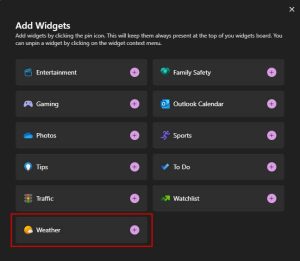 How To Add Weather To Taskbar Windows 11