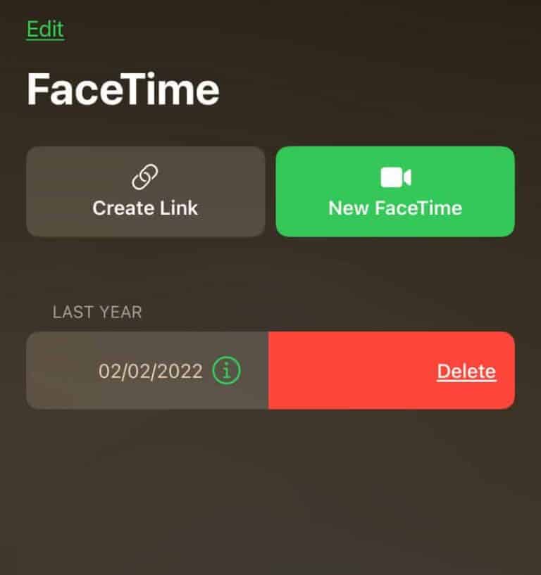 How To Check FaceTime Call History
