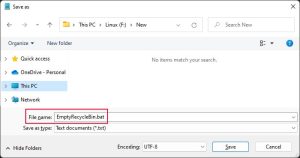 How To Empty Recycle Bin For All Users On Windows