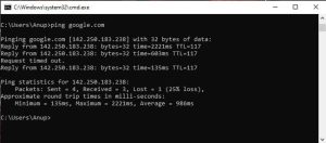 How To Perform Packet Loss Test On Windows