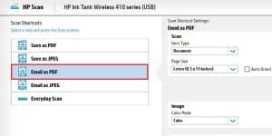 How To Scan To Email From HP Printer