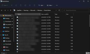 How To Check Recently Opened Files On Windows