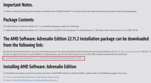 Solved: AMD Driver Crashing On Windows