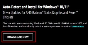 Solved: AMD Driver Crashing On Windows