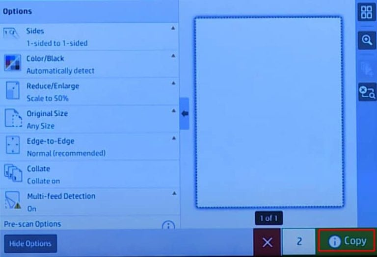 How To Enlarge Copy On HP Printer