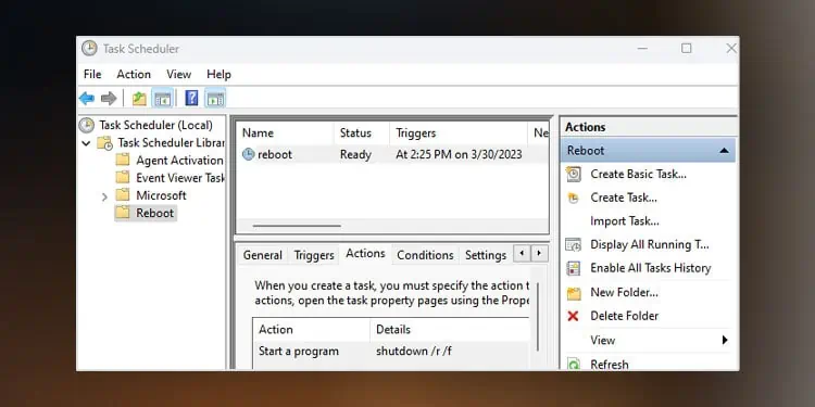 How to Create a Reboot Scheduled Task in Windows - Tech News Today How to Create a Reboot Scheduled Task in Windows - Tech News Today