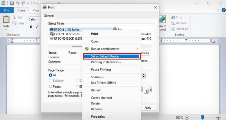 How To Set Default Printer? 4 Simple Ways