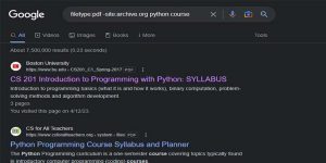 5 Ways To Google Search For PDF