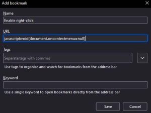 6 Ways To Enable A Disabled Right Click On Website