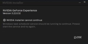 [Solved] NVIDIA Installer Cannot Continue